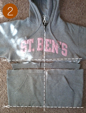 Quick & Easy DIY Hoodie Makeover
