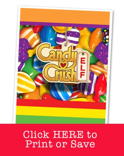55+ New Elf on the Shelf Ideas: #15 Candy Crush
